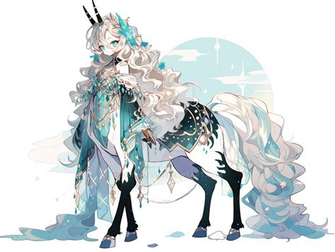Ice Centaur Princess 121223 4 63 By Aibondar On Deviantart