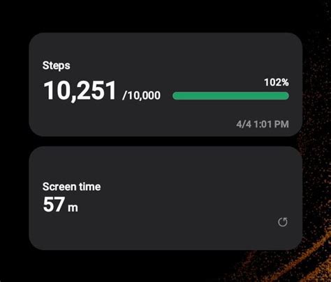 screen time bar not showing up r galaxytab
