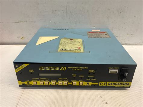 Dengensha Rwc 30pt Decomstar 30 Resistance Welding Controller