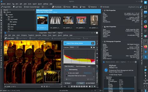 Digikam Lan Ado Suporte A Mais De C Meras Raw