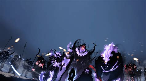 Anime Solo Leveling K Wallpapers Wallpaper Cave