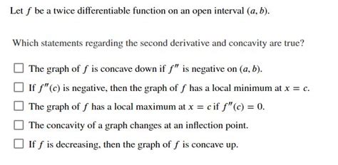Solved Let F Be A Twice Differentiable Function On An Open