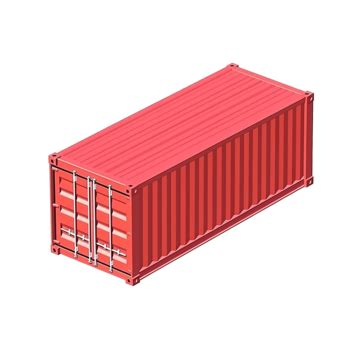 Container Isometric Symbol Isometric Delivery Container PNG Transparent Image And Clipart For
