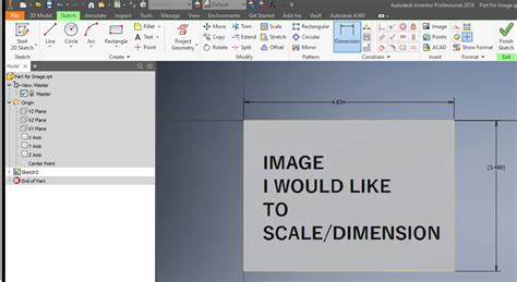 Solved Scaledimension Image In Drawing Autodesk Community