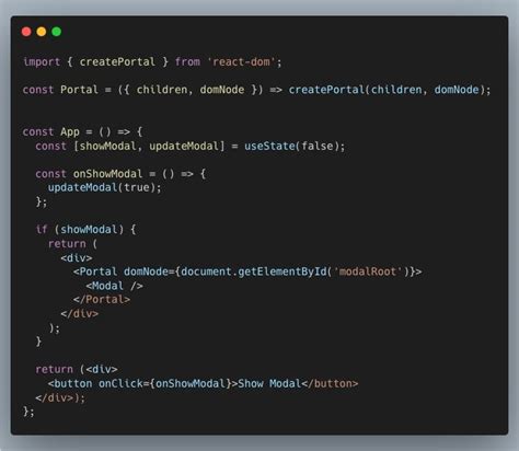 Kelvin Mwangemi On Linkedin Very Useful Use Of Portal In Reactjs