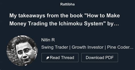 My Takeaways From The Book How To Make Money Trading The Ichimoku System By Balkrishna Sadekar