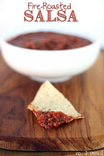 Fire Roasted Salsa Recipe No 2 Pencil