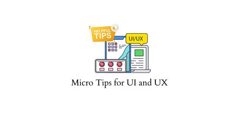 UI And UX Micro Tips The Ultimate Collection LearnWoo