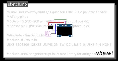 Attiny85tachointervoledu8x8print Wokwi Esp32 Stm32 Arduino
