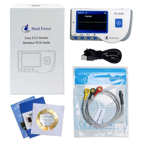 Heal Force Prince 80b Easy Ecg Monitor Ekg Monitor Handheld Portable