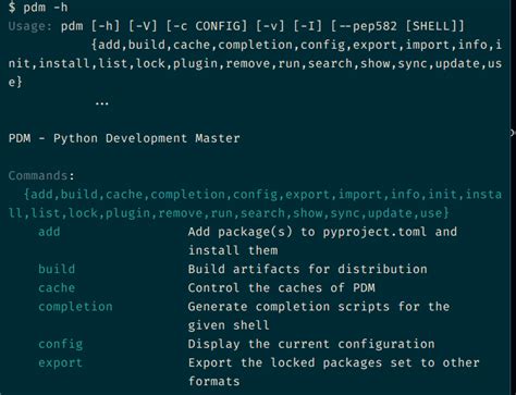 Not All Help Output Is Formatted Based On Terminal Width · Issue 938
