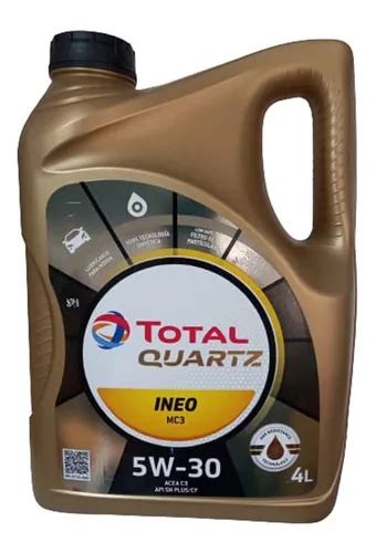 Aceite 5w30 Total Quartz 100 Sintético X 4 Litros