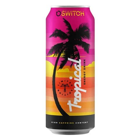 Switch Energy Drink Tropical 500ml Superb Hyper