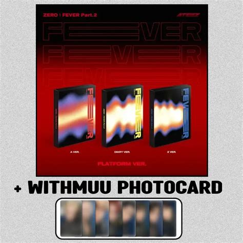 Pre Order Ateez 6th Mini Album Zero Fever Part2 Platform Ver