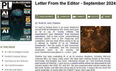 pipeline publishing l l c on linkedin ai analytics pipeline genai