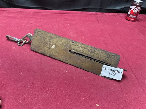 Lot Antique Detecto Scale