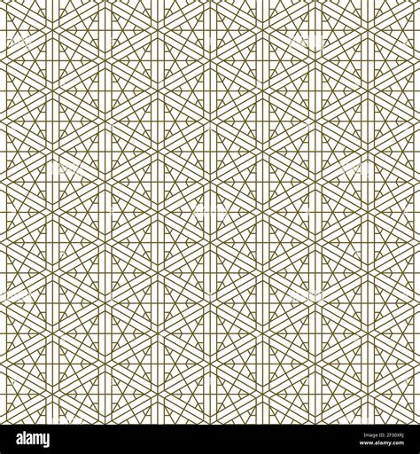 A Seamless Pattern Based On Elements Of The Traditional Japanese Craft