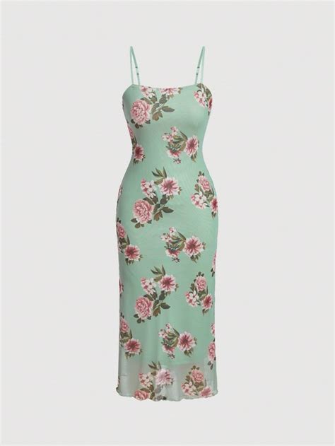 Floral Print Cami Dress Cami Dress Floral Prints African Clothing