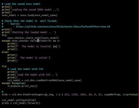 Problem Loading Onnx Model With Cv Dnn Readnetfromonnx Python Opencv