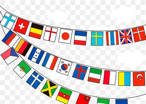 International Flags Bunting At Margaret Burgin Blog