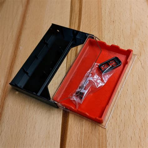 3d Printable Cassette Case Parts Bins By Rich Williams