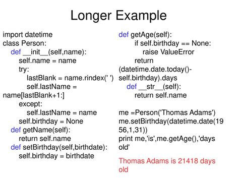 Python Classes Python Has Classes Methods Overloaded Operators As Well As Inheritance Its