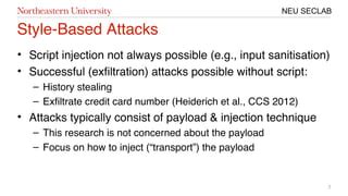 Large Scale Analysis Of Style Injection By Relative Path Overwrite Ppt