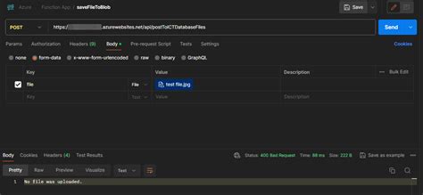 Nodejs Getting A No File Was Uploaded Response When Trying To