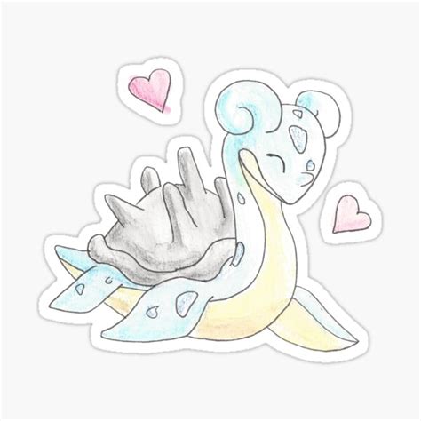 Lapras Stickers Redbubble