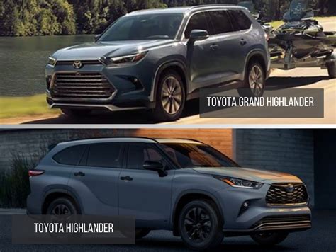 Toyota Grand Highlander Vs Highlander Comparison