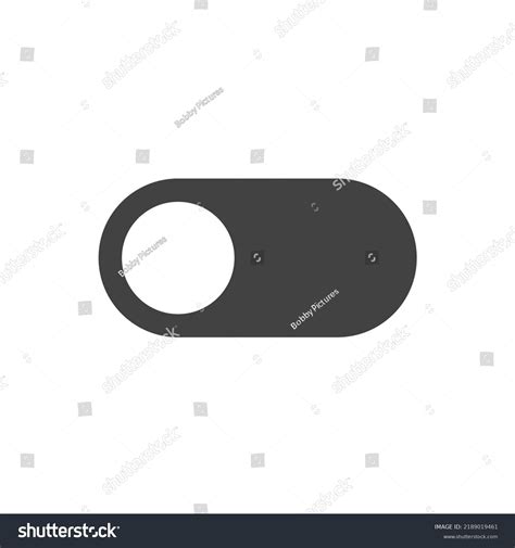 Modern On Off Toggle Switch Icon Stock Vector Royalty Free 2189019461 Shutterstock