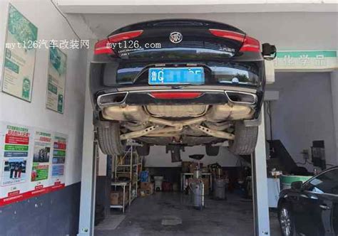18款君越更换变速箱油 Myt126汽车改装网