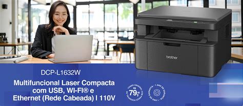 Impressora Multifuncional Laser Dcp L W Monocrom Tica Wi Fi Usb V Cx Un Brother Store