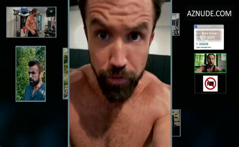 Rob Mcelhenney Shirtless Scene In Mythic Quest Ravens Banquet