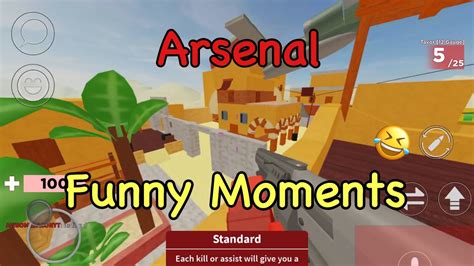 Roblox Arsenal Funny Moments Youtube