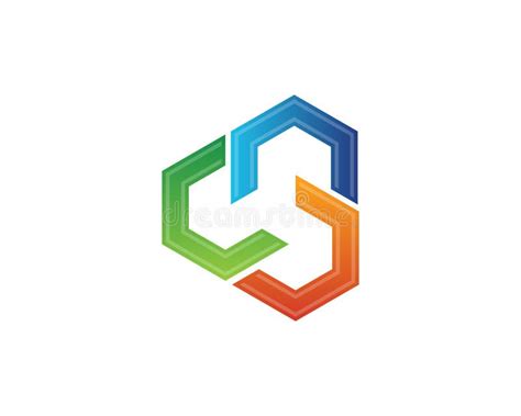 Hexagon C Logo Icon Template Stock Vector Illustration Of Signage Advertising 301479274