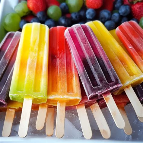 Rainbow Popsicles Recipe Home Style Cooks