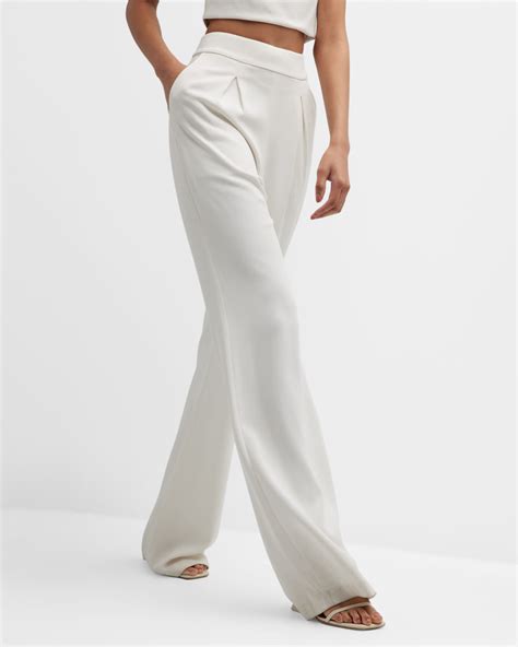 Ramy Brook Bri High Waisted Trousers Neiman Marcus