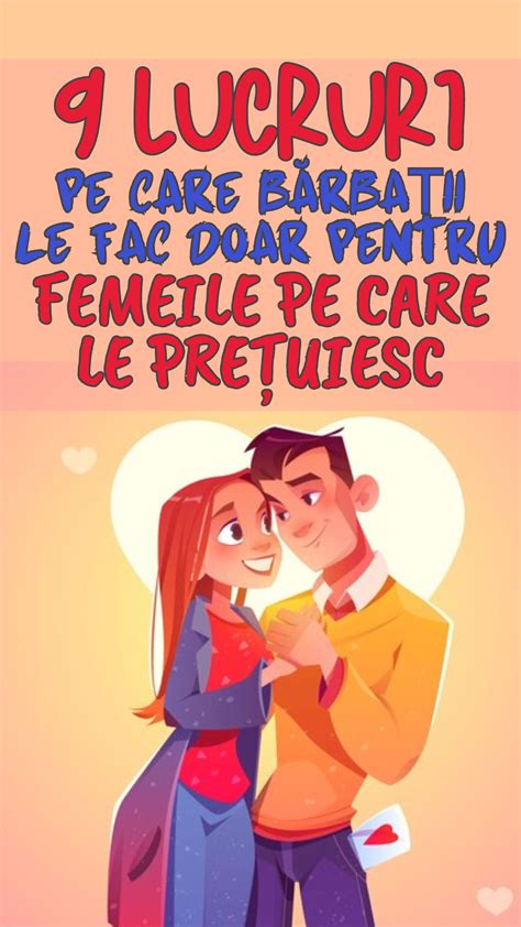 9 lucruri pe care bărbații le fac doar pentru femeile pe care le