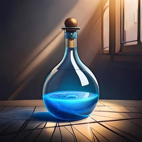 Premium Ai Image A Magic Potion Intricately Detailed Rendered In 3d