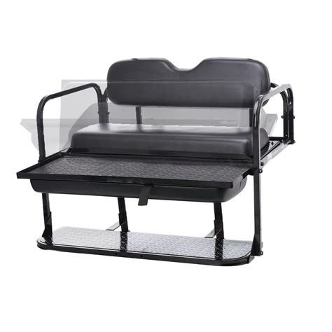 Gtw Mach 1 Rear Flip Seat Kit For Ezgo Txt Golf Carts Color Options