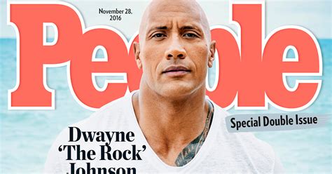 Dwayne The Rock Johnson Named People S Sexiest Man Alive