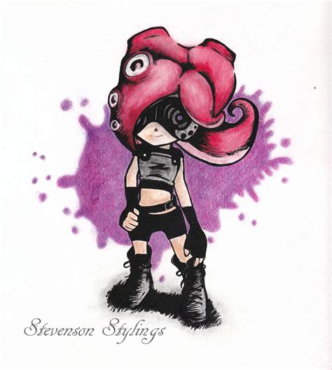 Splatoon Octogirl By Stevenson Stylings On Deviantart