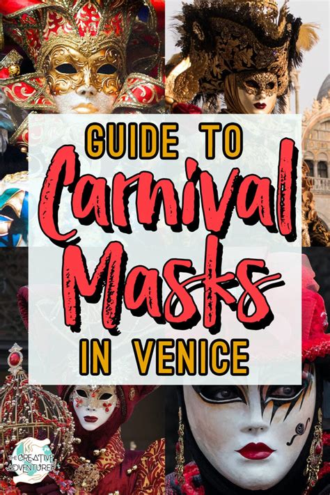 The Complete Guide To Venetian Carnival Masks The Creative Adventurer