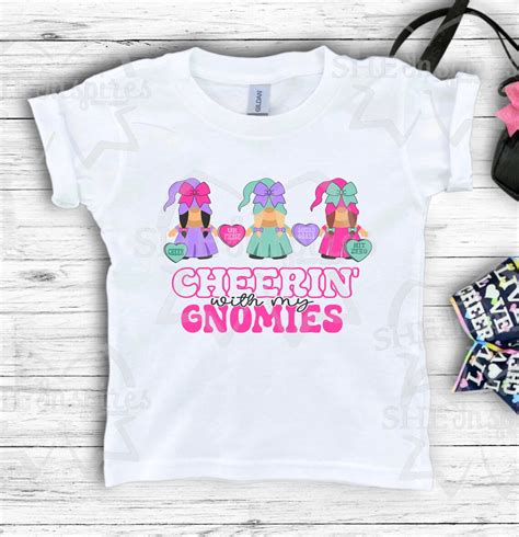 Cheerleader Valentines Day Cheerleading Youth T Shirt Etsy