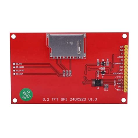 Tft Inch Display With Touch Spi Ili Micro Robotics