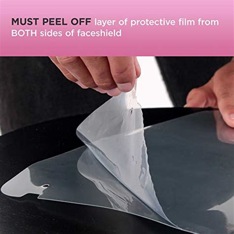 Tcp Global Salon World Safety Face Shields With Pink Glasses Frames