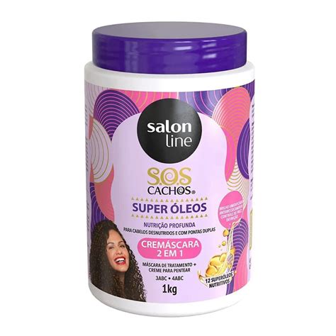 Creme Para Pentear Salon Line Sos 2x1 Nutritivo 1kg Droga Raia