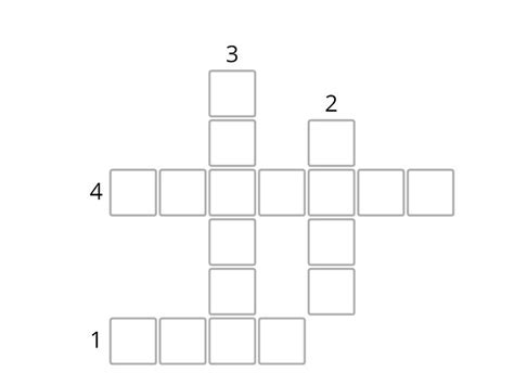 G4 Sensors Crossword