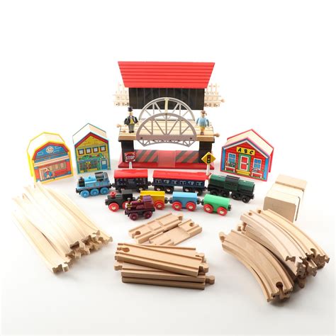 Battat Wooden Train Set Ebth